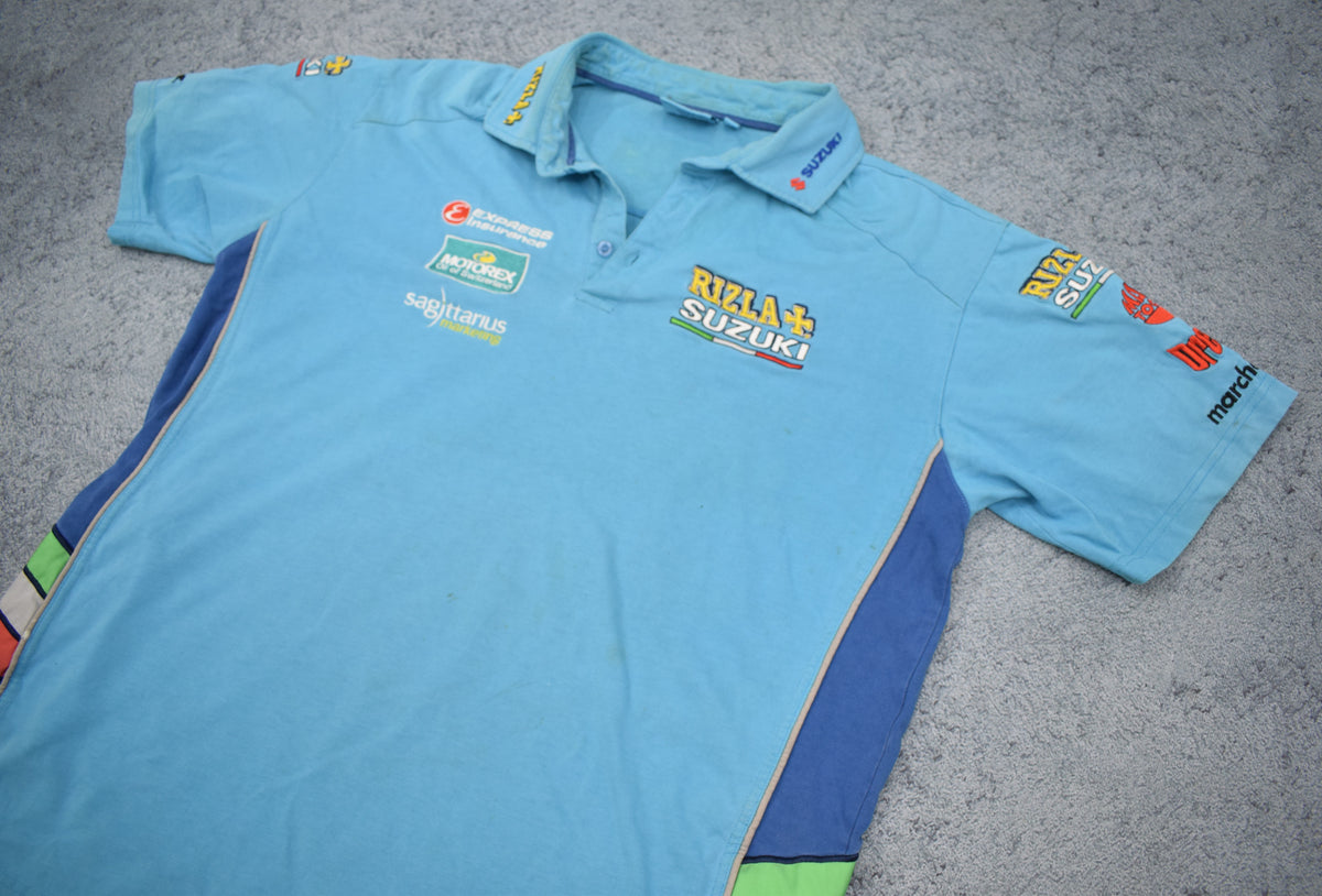 2000s Rizzla Suzuki Moto GP Jersey - L/XL – Boomfa Vintage