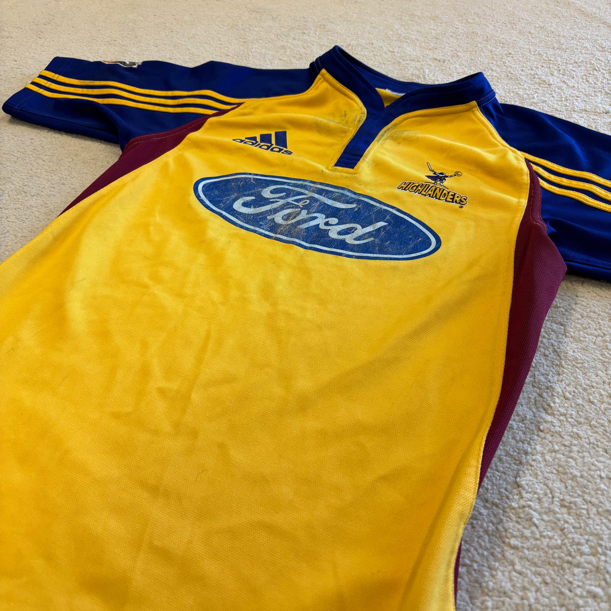 2006 Otago Highlanders Training Jersey - S/M (Player Issue) – Boomfa ...