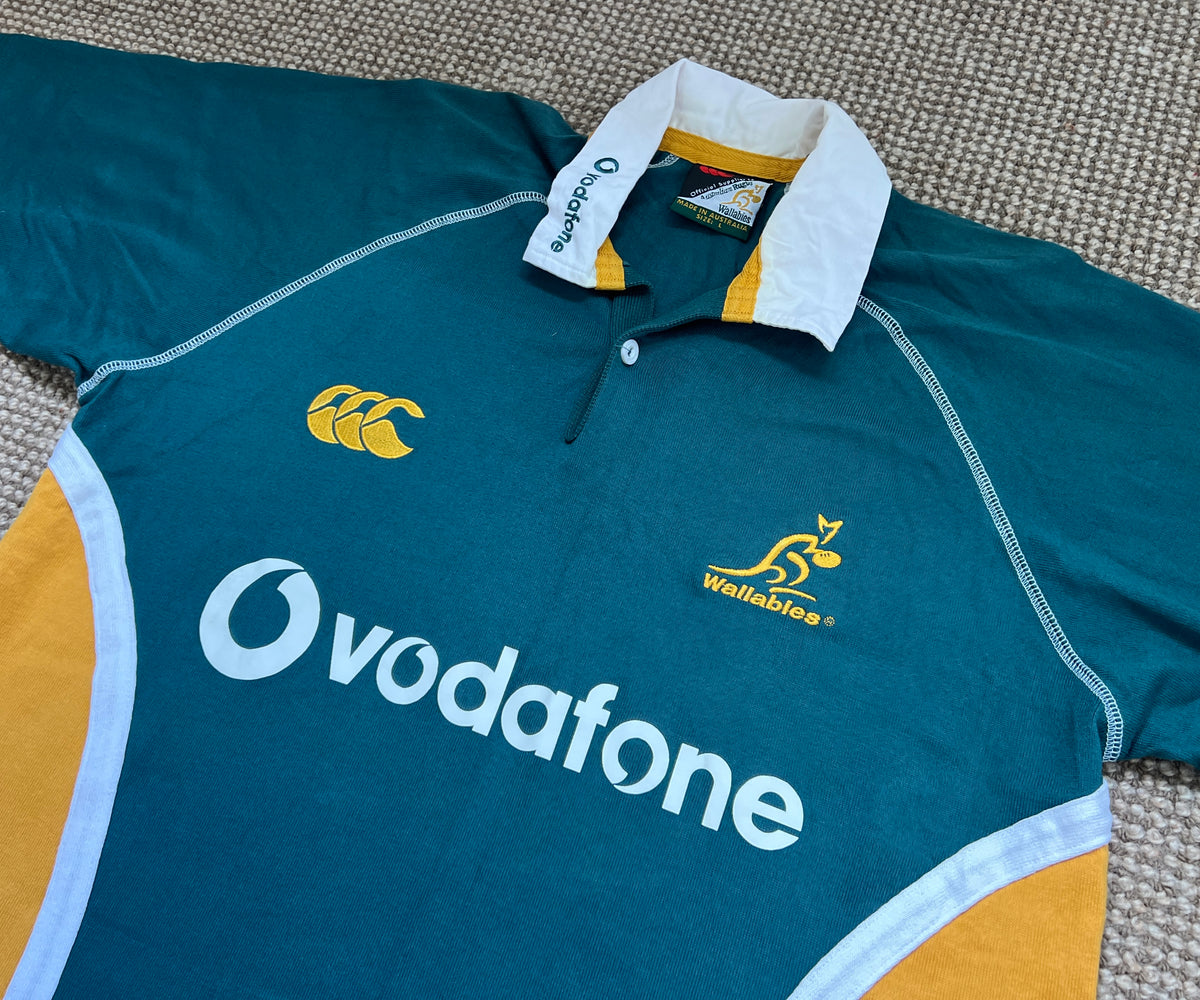 2002 Wallabies Training Jersey - L – Boomfa Vintage