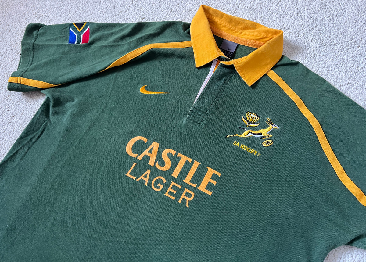 2002 Springboks Home Jersey - L – Boomfa Vintage
