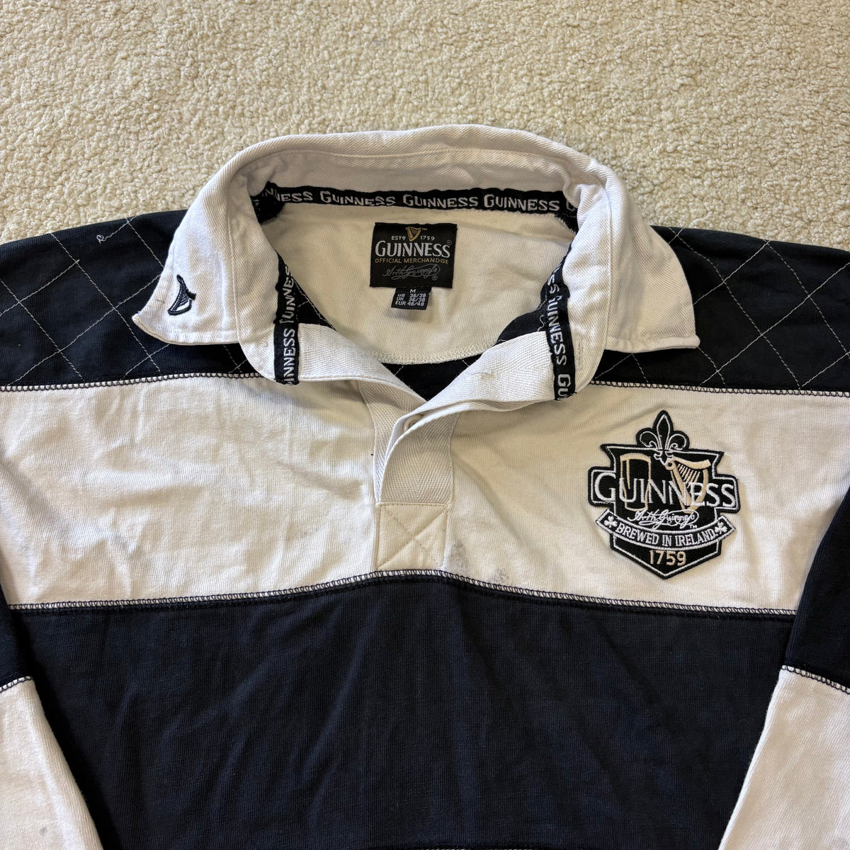 2000s Guinness Jersey - M – Boomfa Vintage
