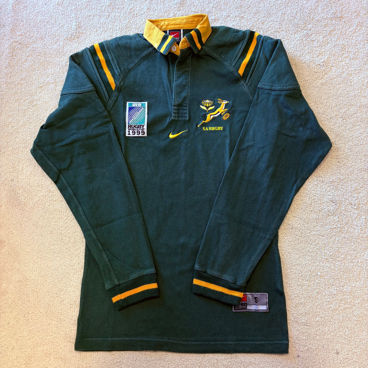1999 Springboks RWC Jersey - S – Boomfa Vintage