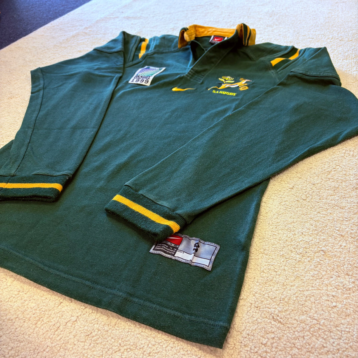 1999 Springboks RWC Jersey - S – Boomfa Vintage